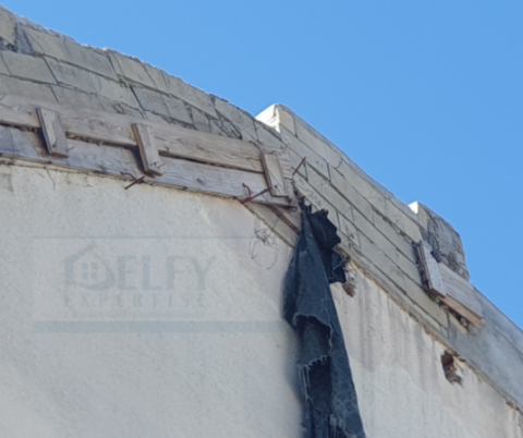 Fissures sur un mur : qui appeler - Delfy-Expertise.fr